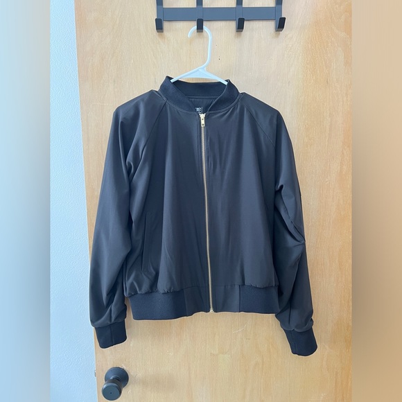 Albion | Jackets & Coats | Albion Fit Black Bomber Jacket | Poshmark